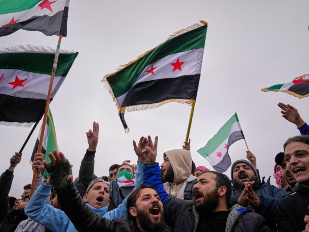 Syrians celebrate anniversary of Bashar al-Assad’s fall | Syria’s War ...